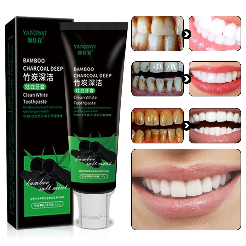 Bamboo Charcoal Whitening Toothpaste - Awessories
