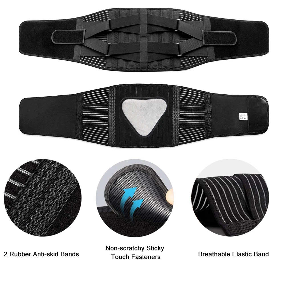 Lumbar Pad Back Support Belt - Awessories