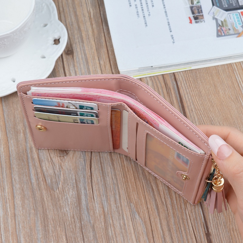 Patchwork Trendy Panelled Wallets - Awessories