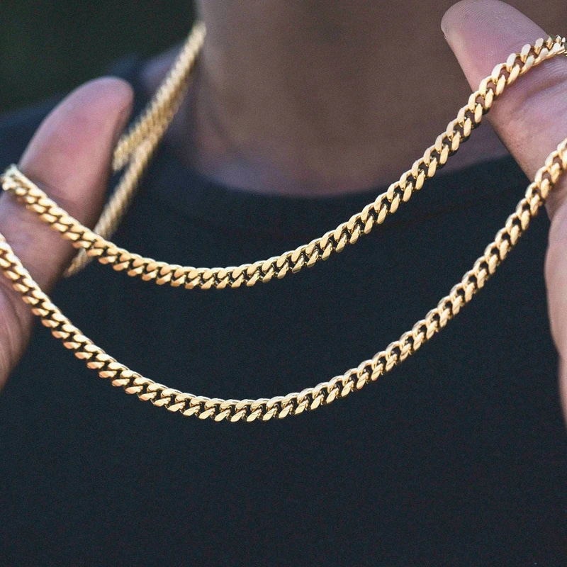 Stainless Steel Unisex Chain Necklace