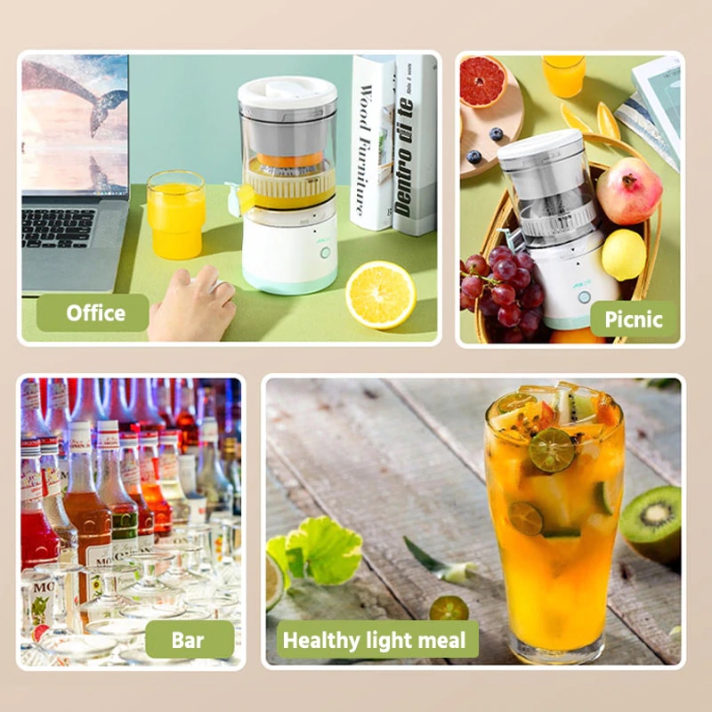 Wireless Portable Electric Juicer - USB charging - Awessories