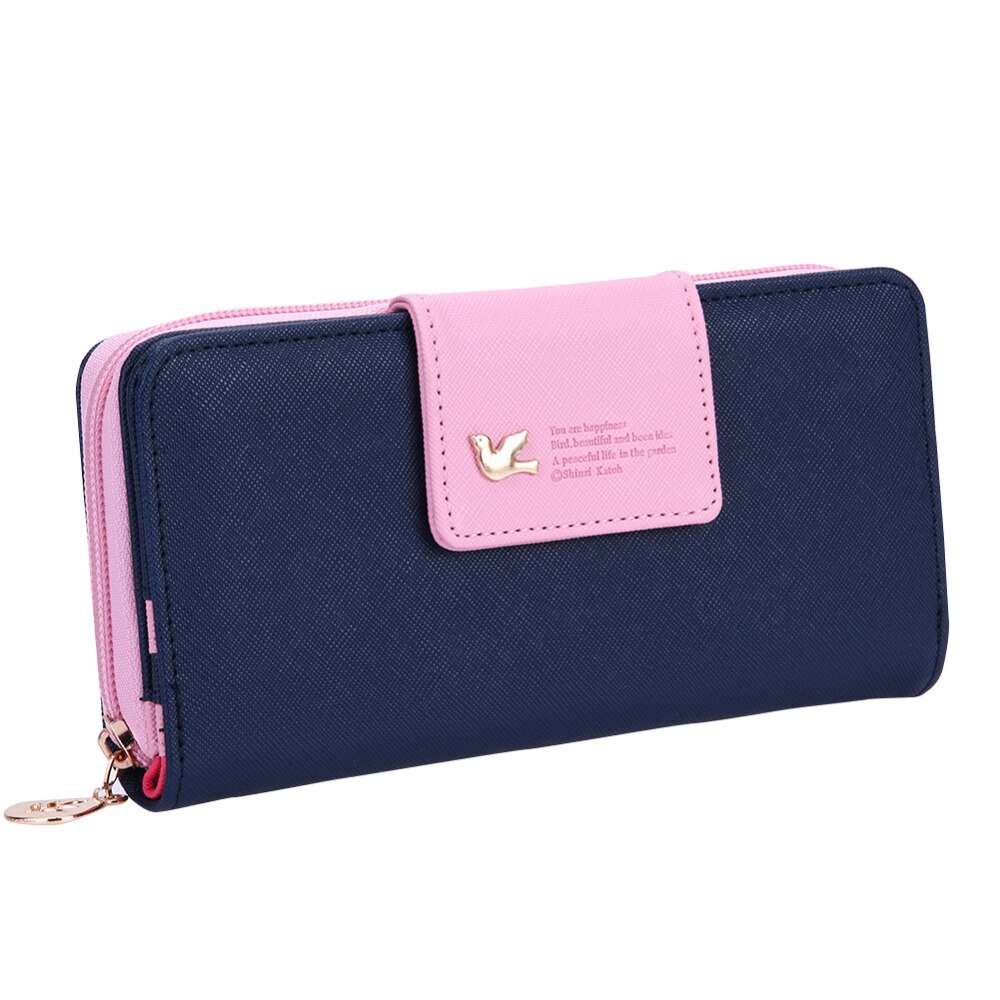 Women's Colorful Leather Wallet - Awessories