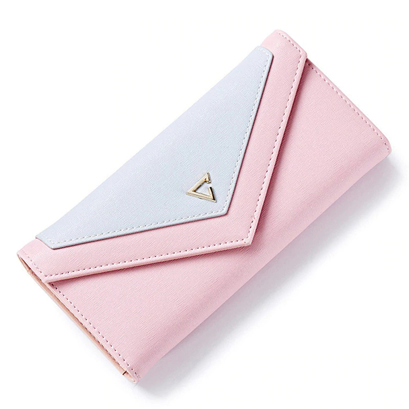 Women's Long Leather Wallets - Awessories
