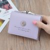 Stylish Women's Wallet with Clamshell Closure - Awessories