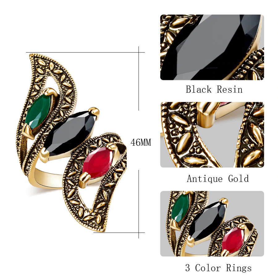 Women's Vintage Turkish Ring - Home Goods, Clothing & Accessories ...