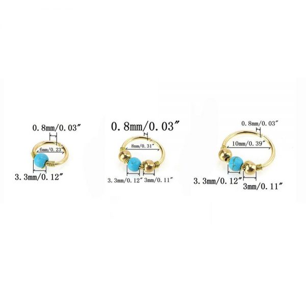 Beads Design Hoop Body Piercing - Home Goods, Clothing & Accessories ...
