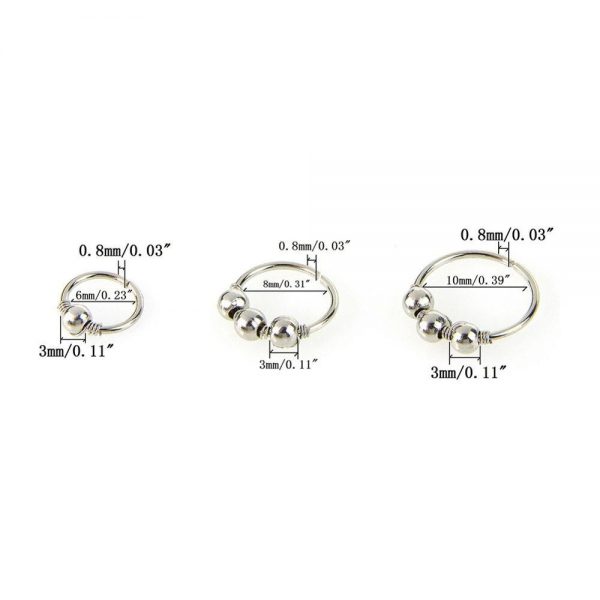 Beads Design Hoop Body Piercing - Home Goods, Clothing & Accessories ...