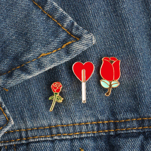 Women's Colorful Enamel Pin - Home Goods, Clothing & Accessories Online ...