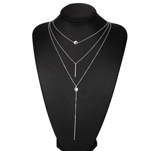 Women's Stylish 3-Layers Chain Necklace - Home Goods, Clothing ...