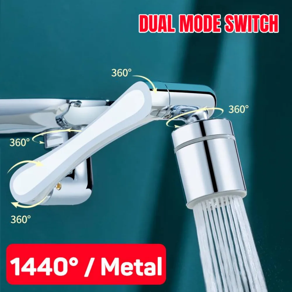 1440° Full Rotating Universal Faucet Tap Extender - Awessories