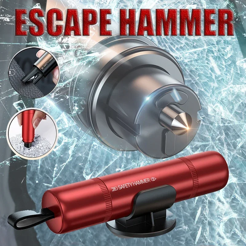 Multifunctional Car Safety Hammer 2PCS - Awessories
